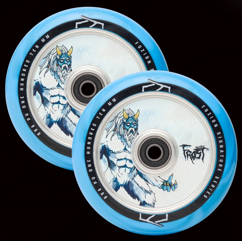Ruedas exclusivas Hunter Frost Fuzion - Dbr Pro Scooters